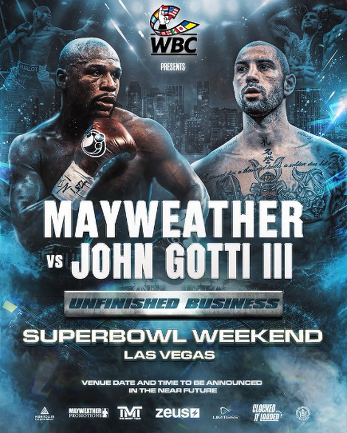 Floyd Mayweather anuncia novo combate contra John Gotti III em Las ...