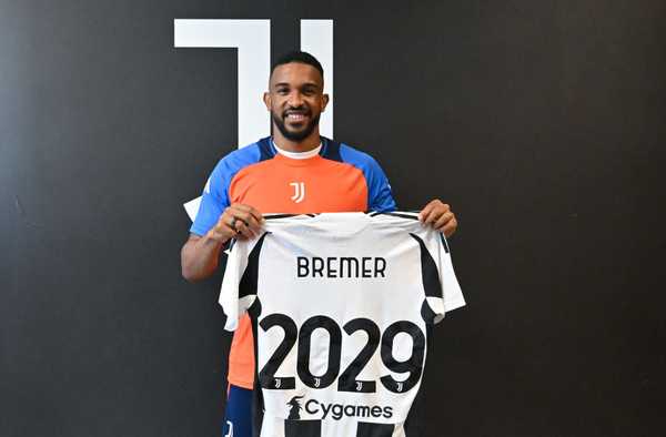 Bremer renova contrato com a Juventus até 2029 | futebol italiano | ge