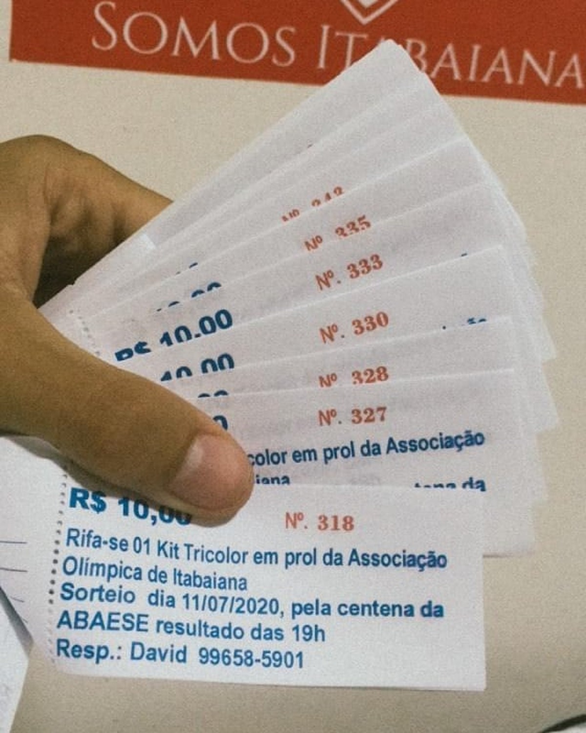 Rifa arrecada mais de R$8 mil para ajudar Itabaiana a quitar débitos ...