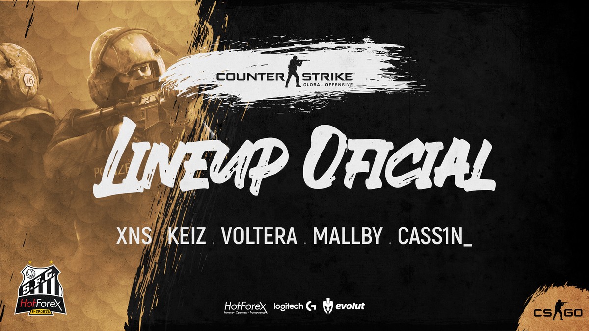 CS:GO: com retornos, Santos define novo quinteto | cs:go | ge