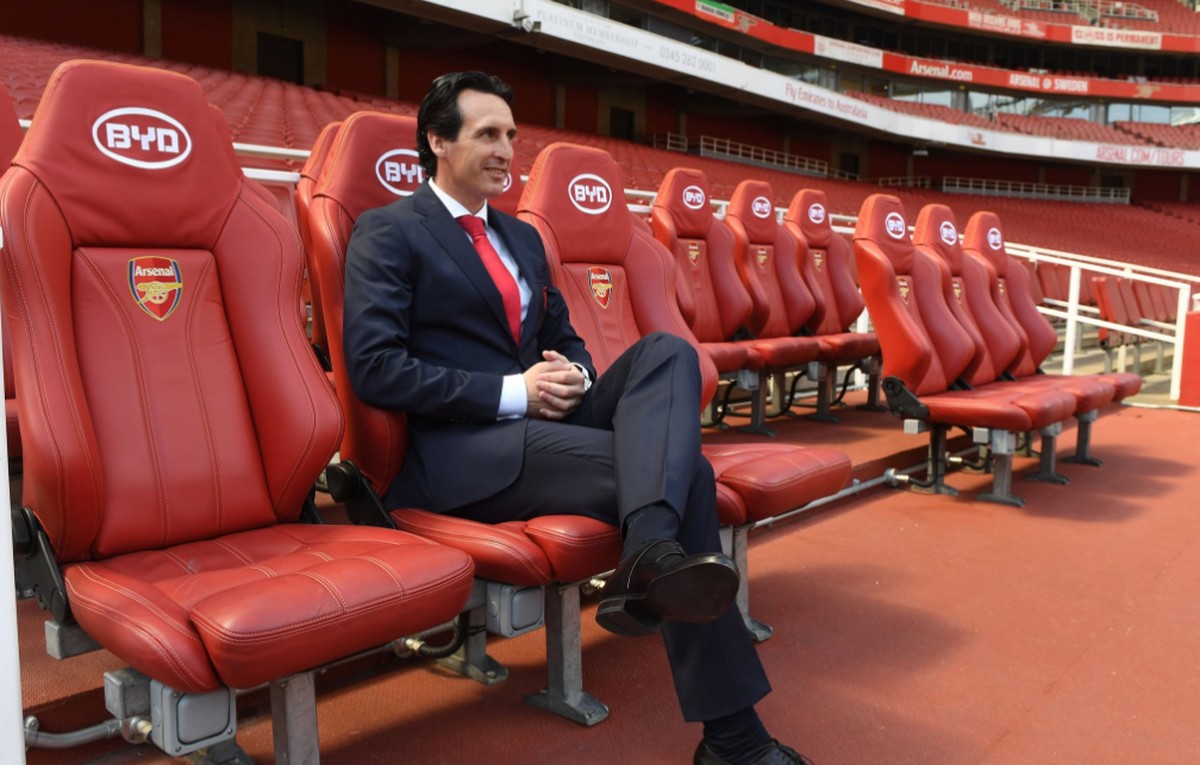 Emery tem primeiro dia no Arsenal e diz: "Teremos um time com ...