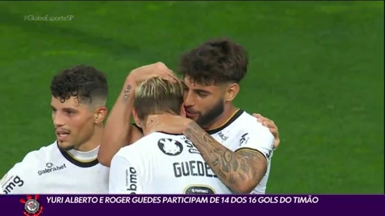 Os Mirandinhas: Róger Guedes e Yuri Alberto brilham como dupla no ...