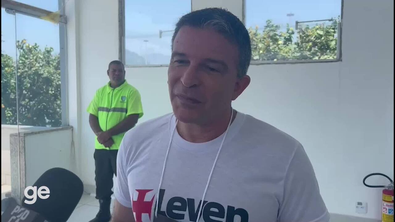 Eleição do Vasco: Leven Siano vota na Sede do Calabouço | Ge