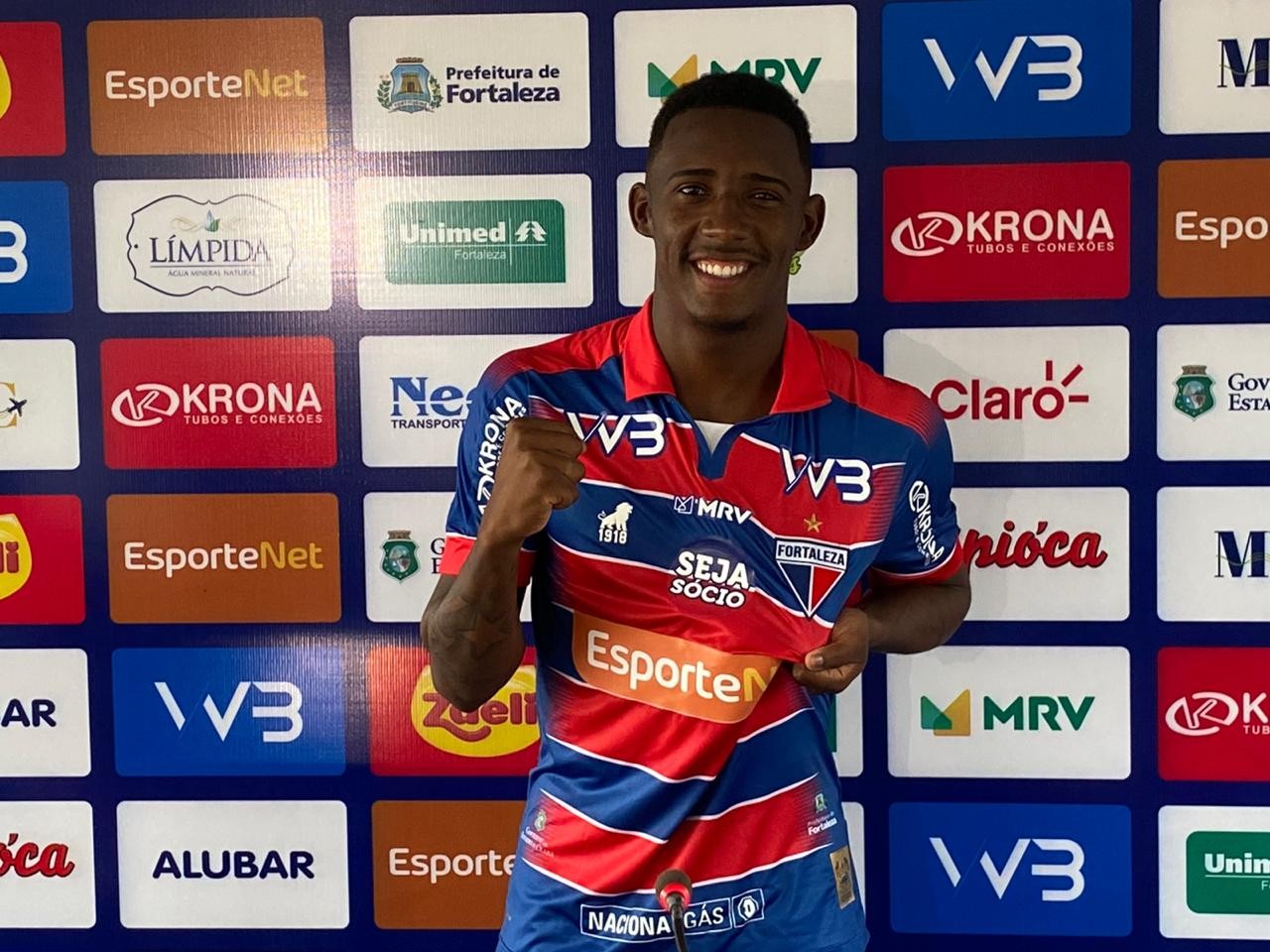 "O moleque é liso": Yuri César tem apresentação especial no Fortaleza | Ge