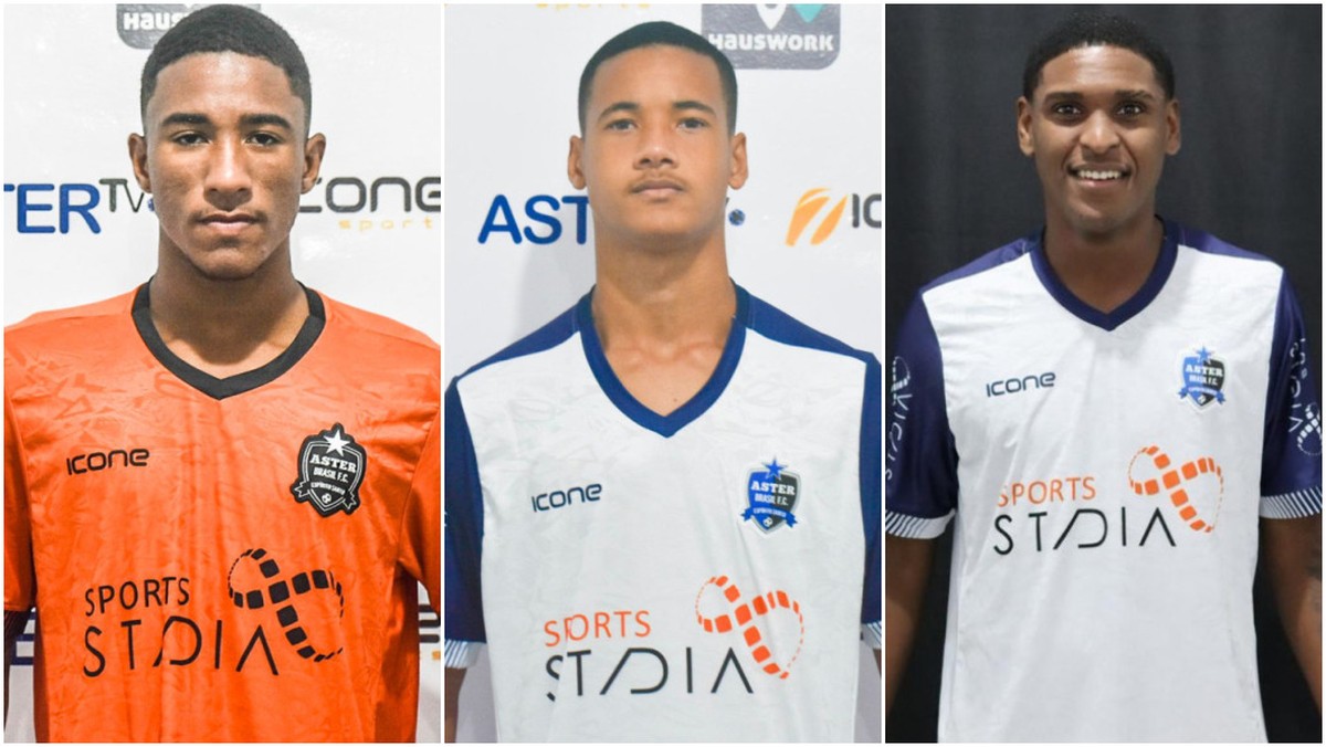 Aster acerta empréstimo de três jovens jogadores para clube português