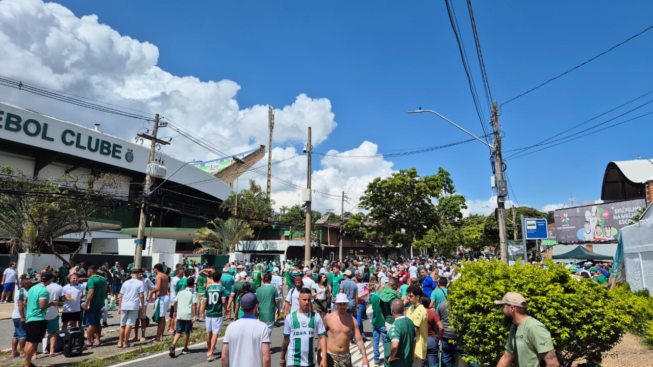 FOTOS: as melhores imagens do dérbi 213 entre Guarani e Ponte | Ge