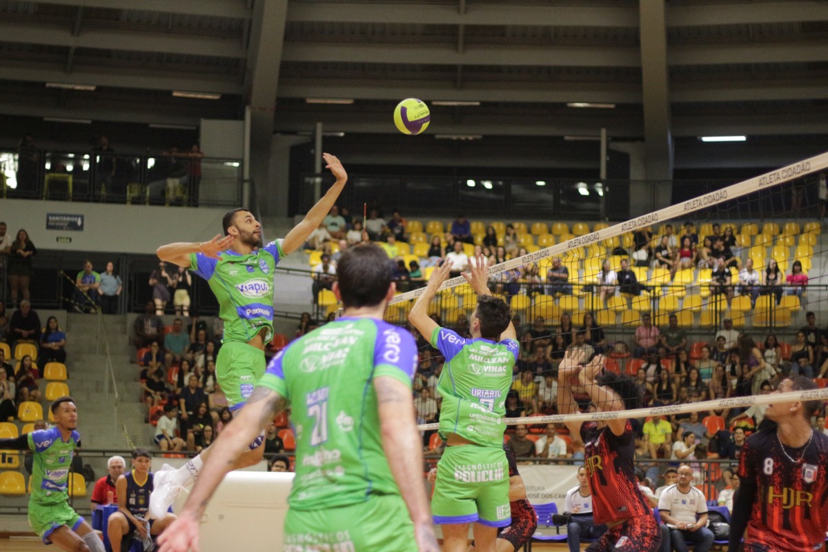 São José luta por 1ª vitória no Paulista de Vôlei em partida contra ...