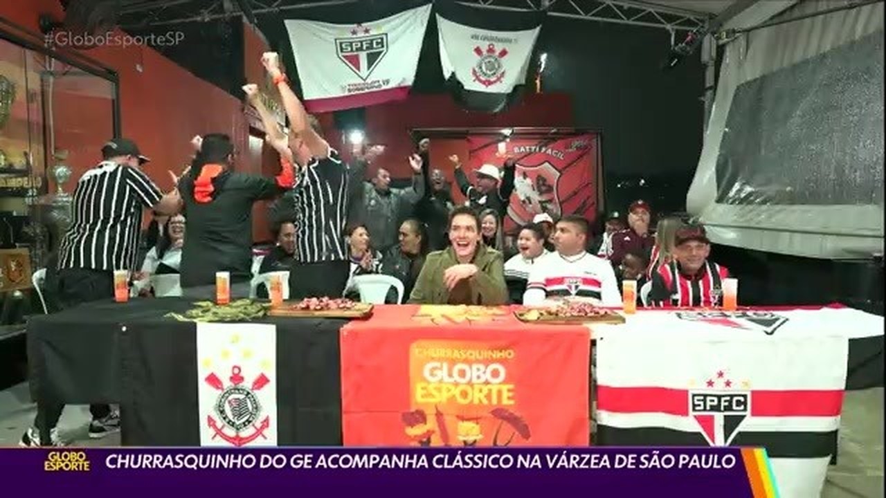 O clássico da várzea ganhou sabor com o Churrasquinho do GE | Ge