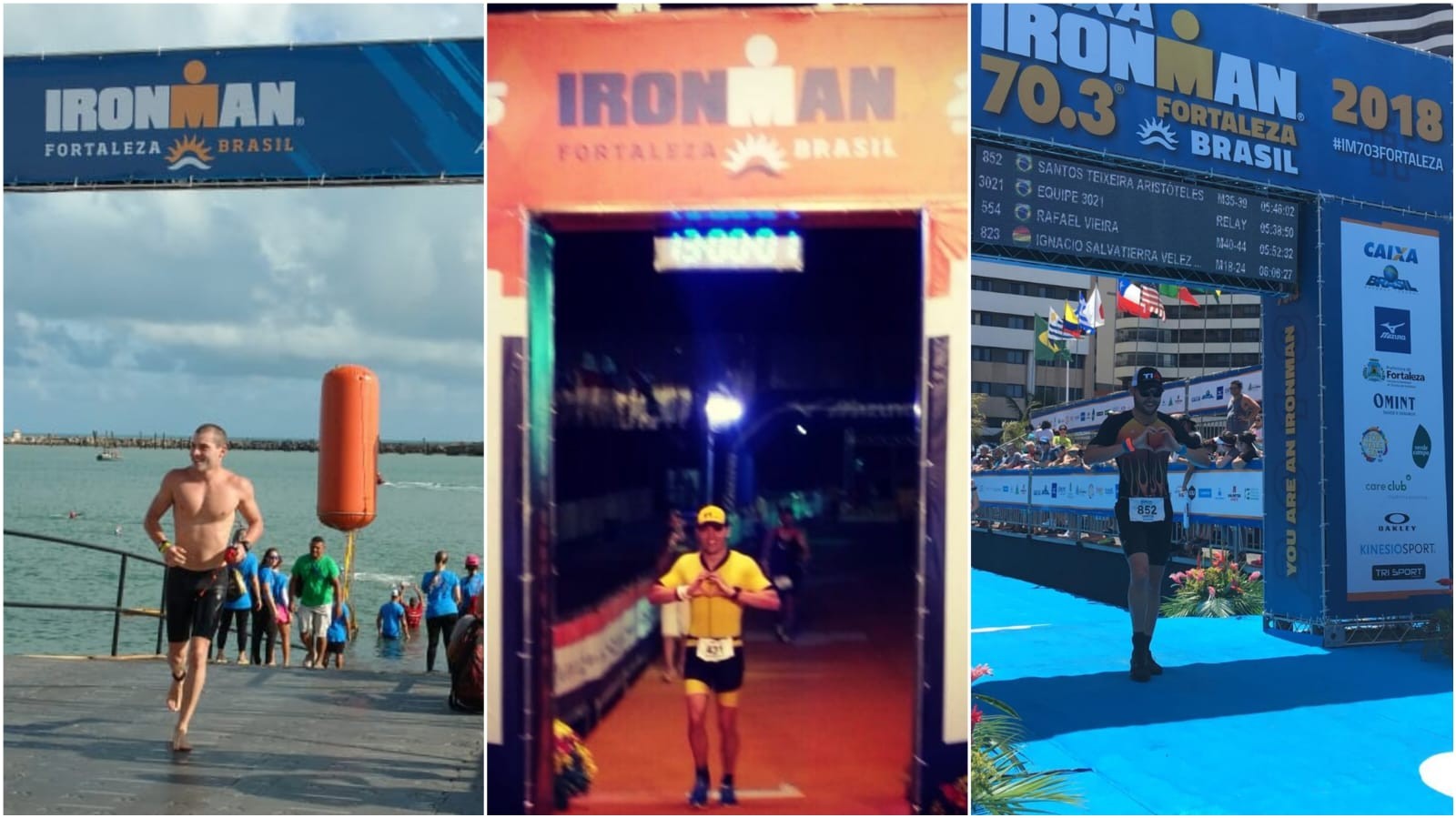 Cearense fez todas as provas de Ironman em Fortaleza: "Quintal de casa ...