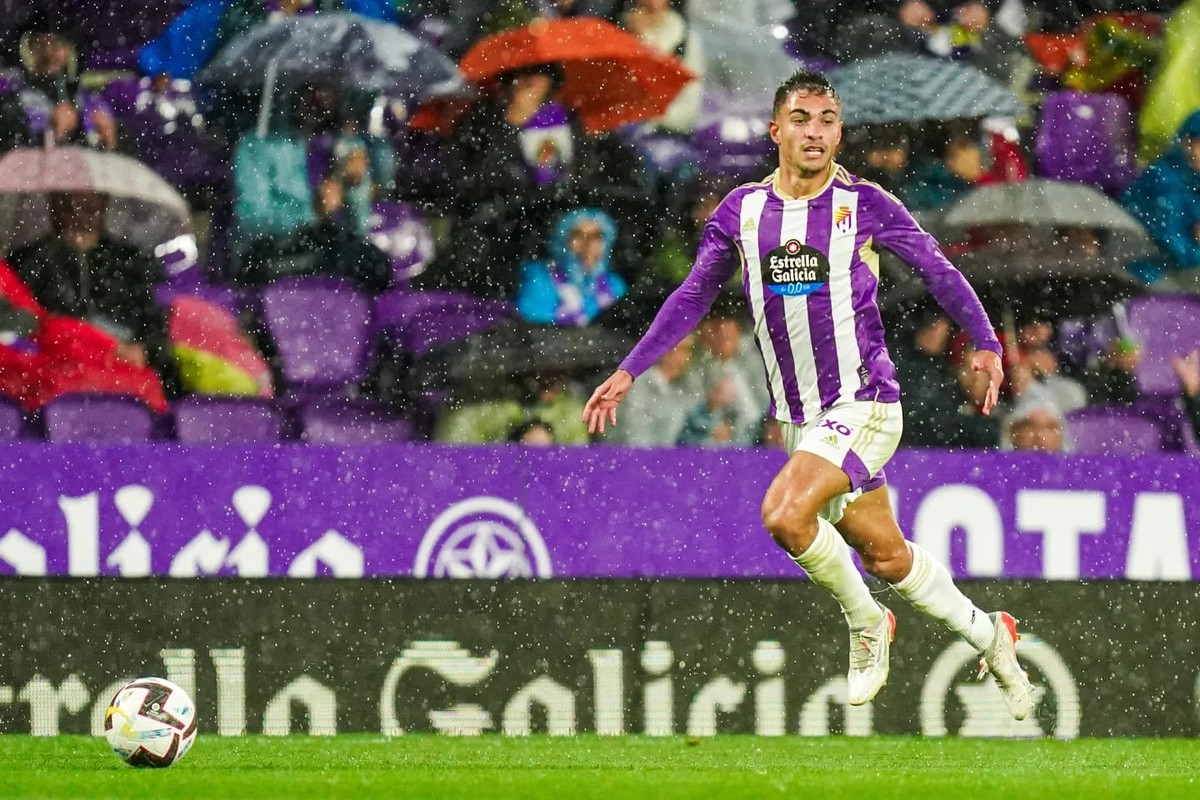 Lateral do Valladolid, Lucas Rosa comemora estreia na LaLiga: "90 ...