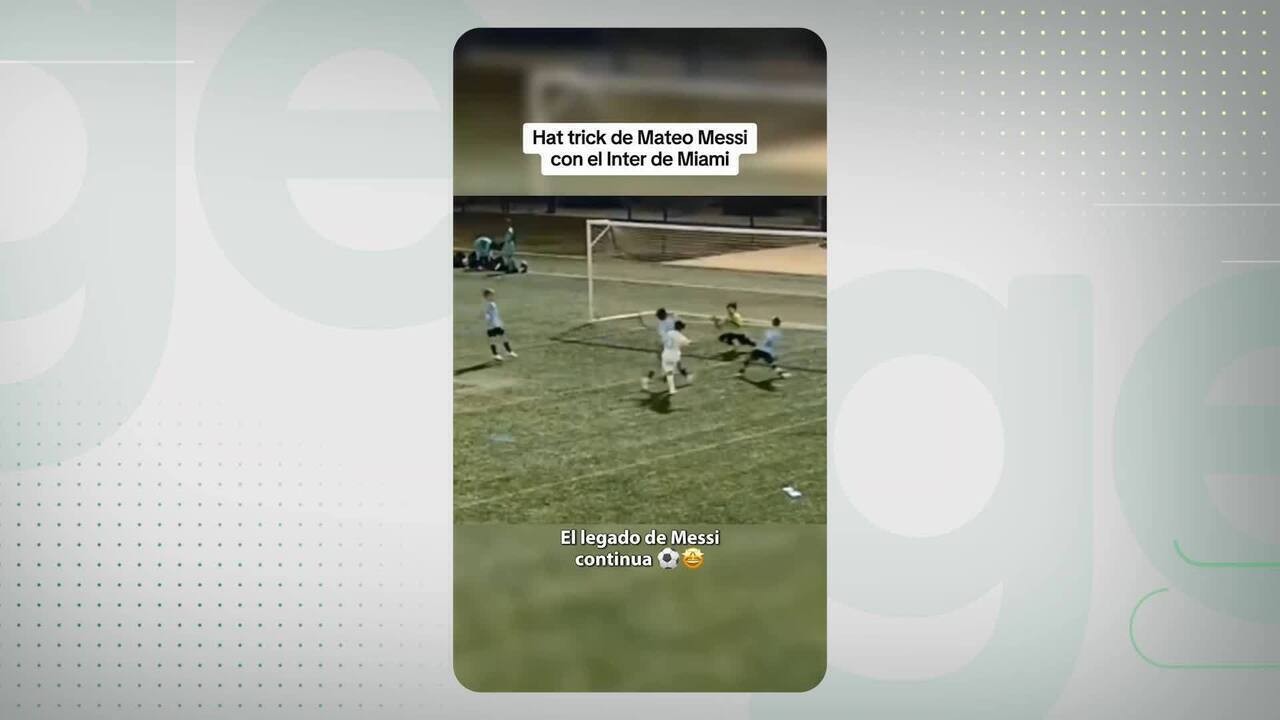 Filho de Messi anota hat-trick na base do Inter Miami, e vídeo viraliza ...