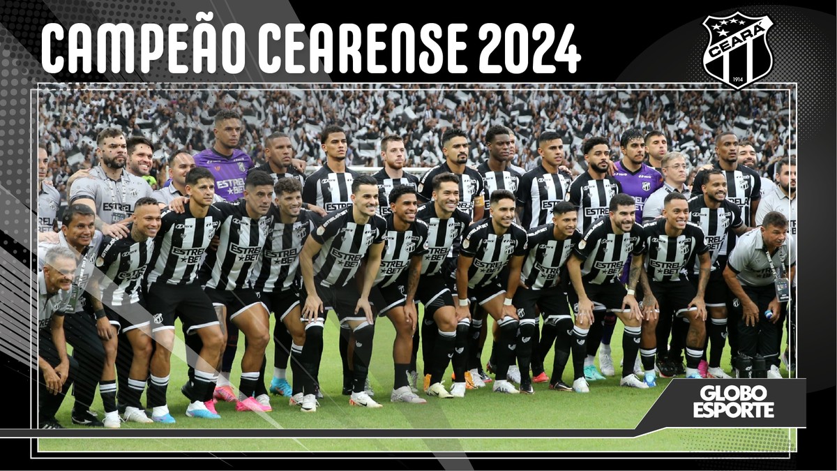 Olha o pôster: Ceará é campeão cearense de 2024 | ceará | ge