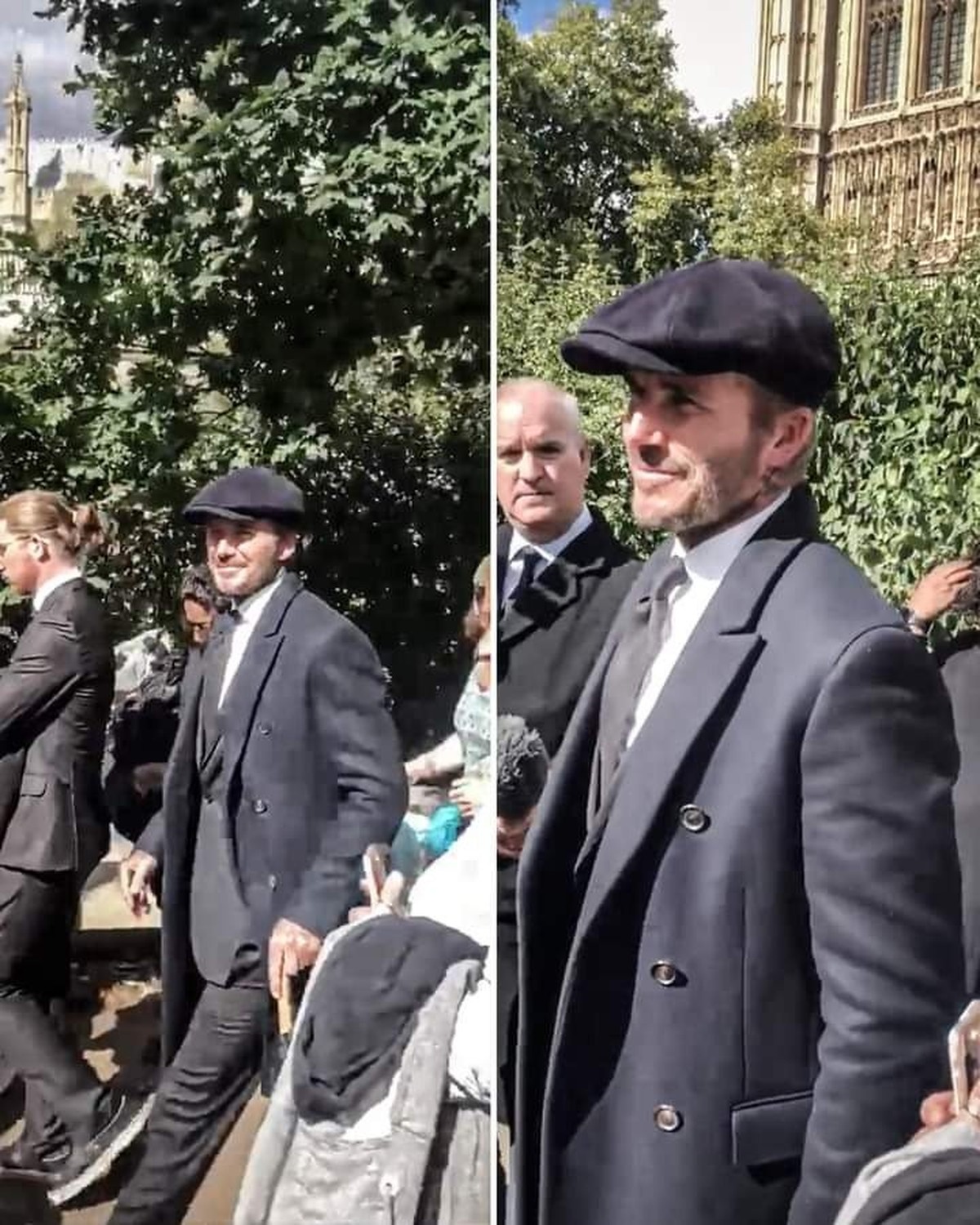 David Beckham espera 12 horas em fila para se despedir da rainha ...