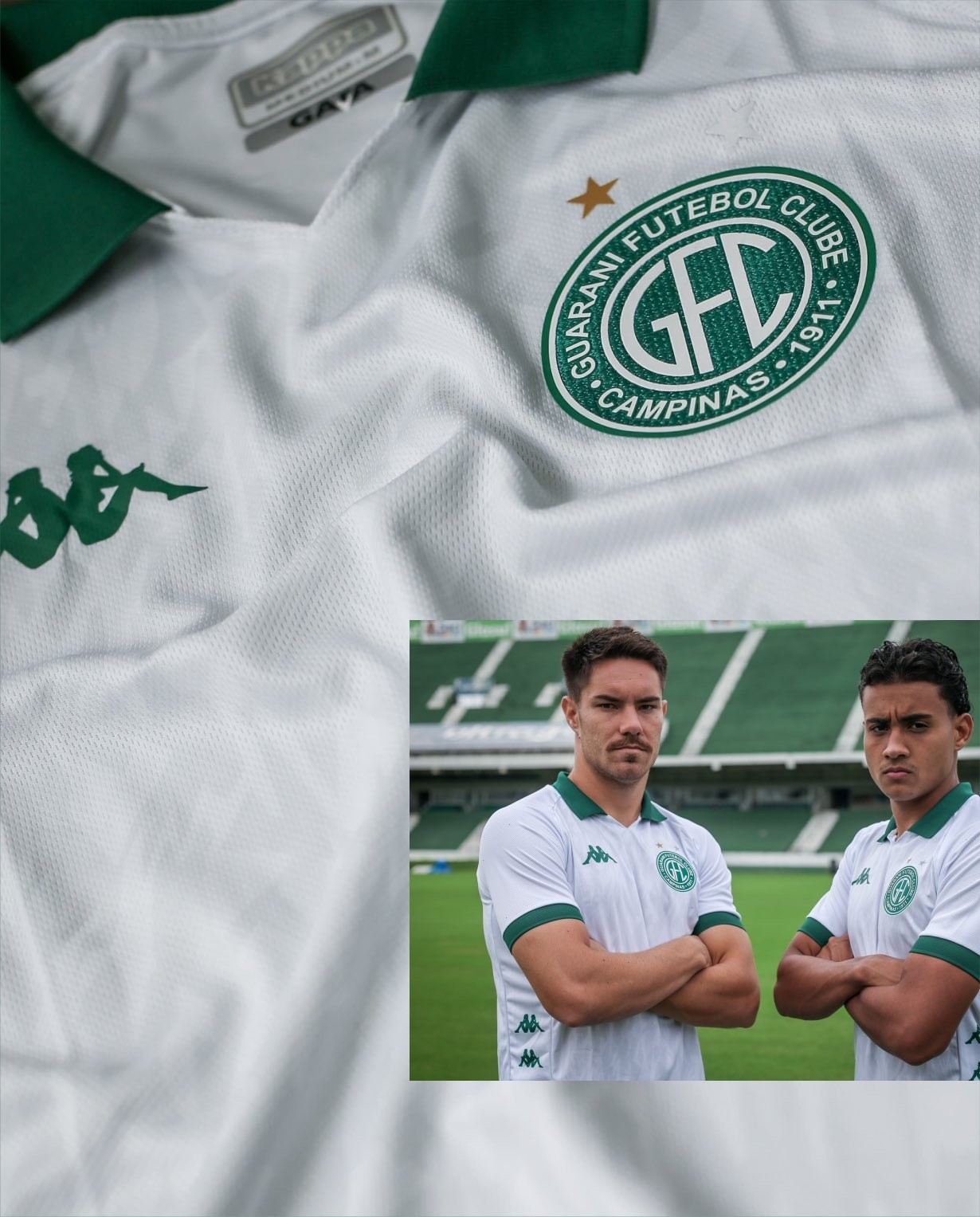 Guarani lança segundo uniforme para a disputa da Série C; veja fotos | Ge