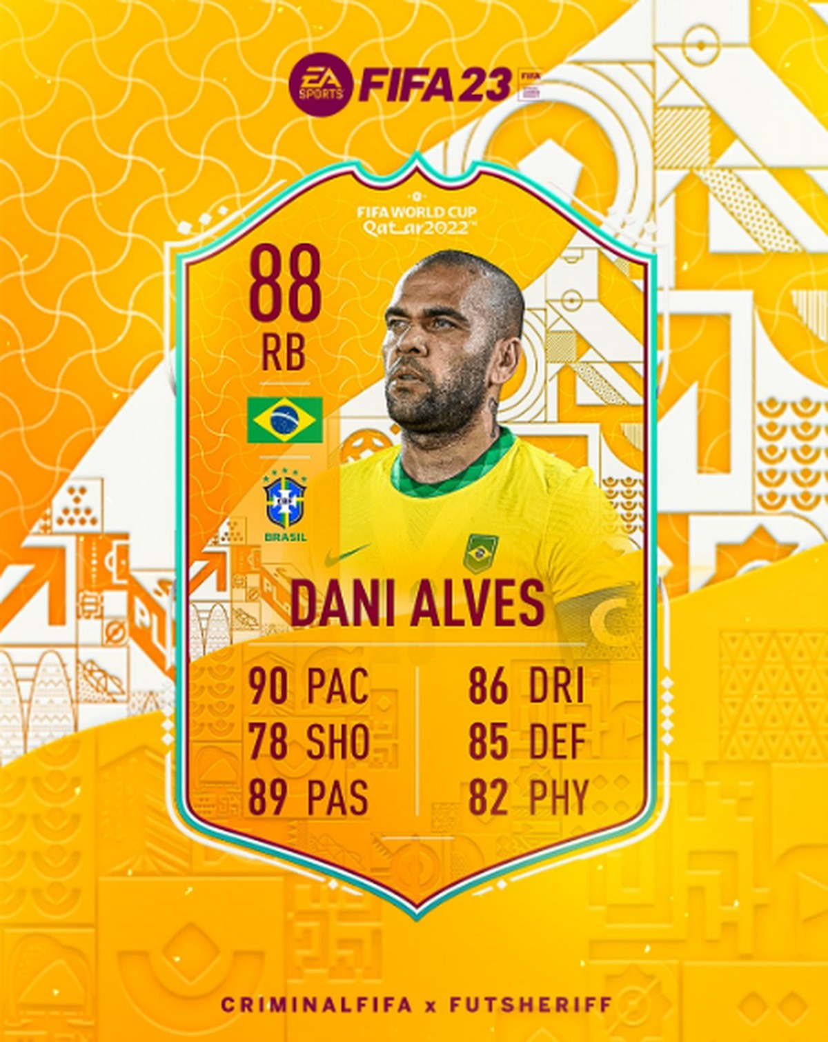 Convocação da Seleção no FIFA 23 teria Dani Alves mesmo preso | fifa | ge