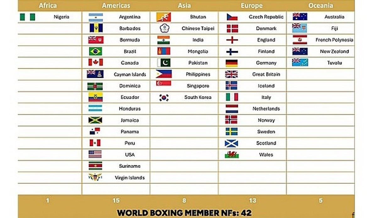 Adesão à World Boxing cresce e já é esperança para o boxe em 2028 ...