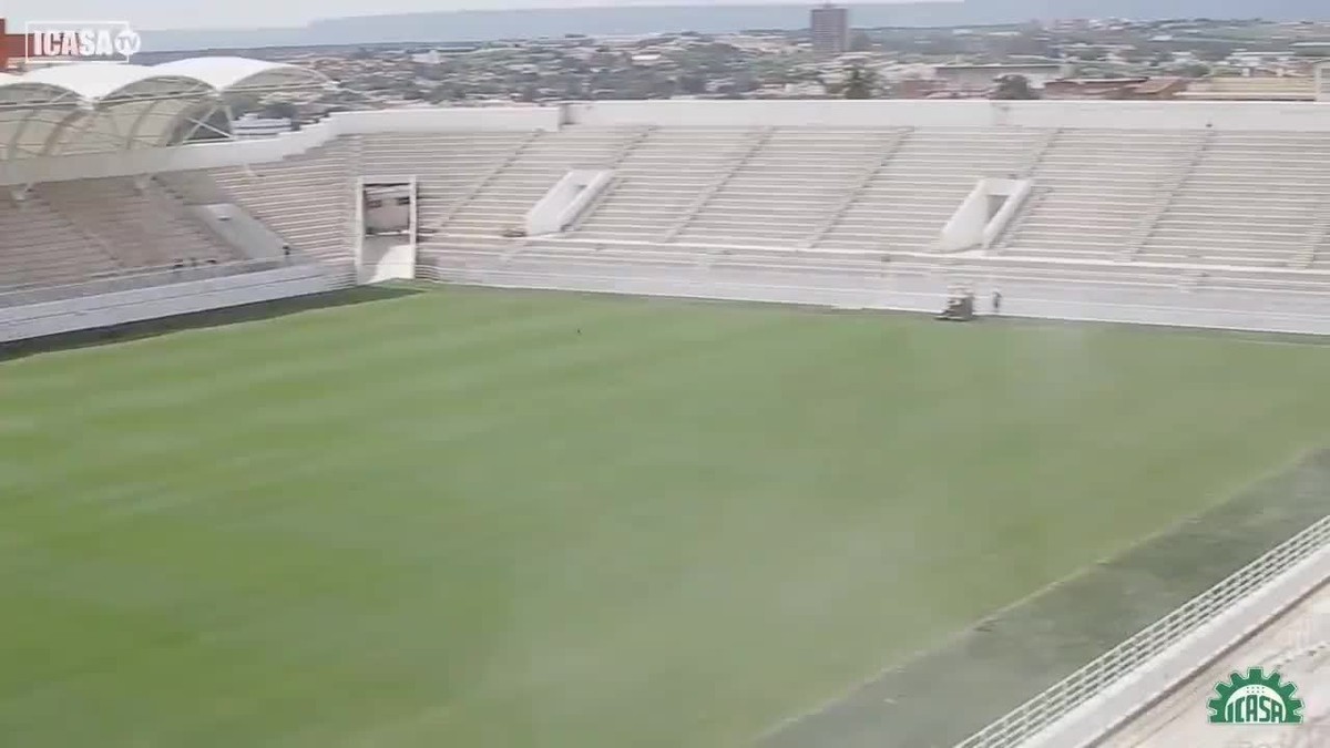 Icasa divulga imagens da obra da Arena Romeirão; veja fotos e vídeo ...