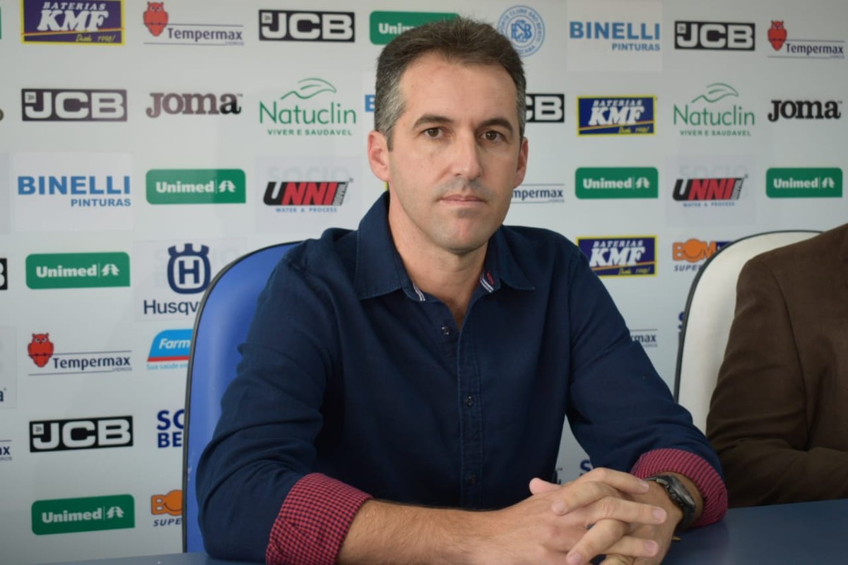 Léo Condé é apresentado como técnico do São Bento: "Desafio muito ...