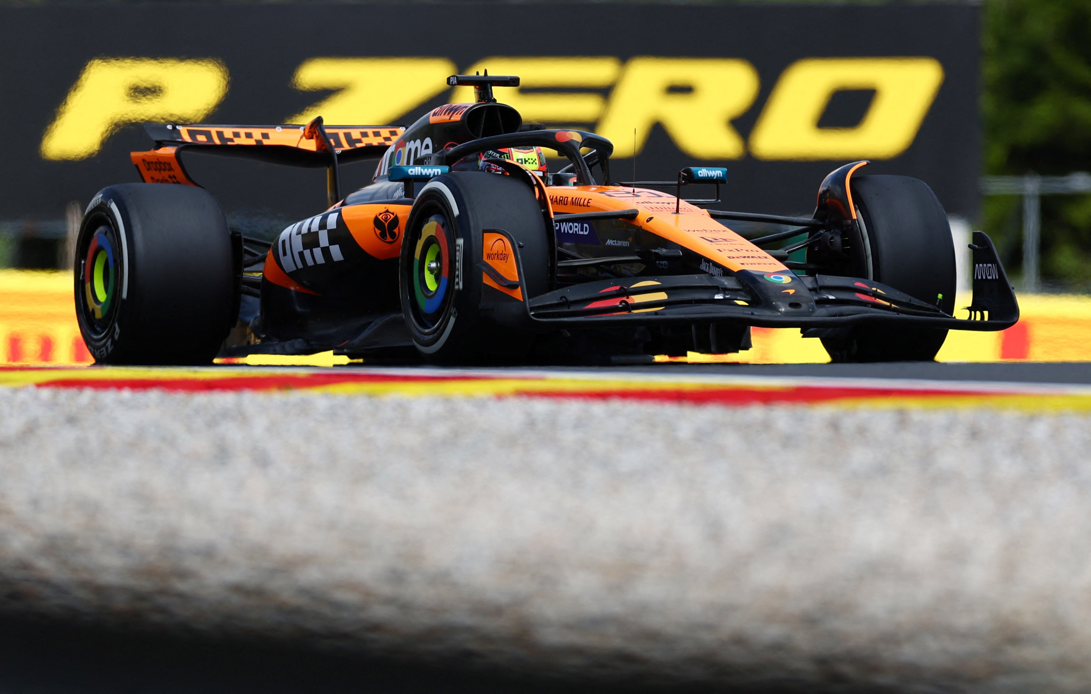 GP da Bélgica: Piastri lidera treino livre único, e Bortoleto é 13º | Ge