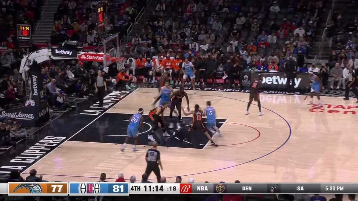 Clippers se impõem no fim e batem Magic pelas mãos de Kennard e Jackson ...