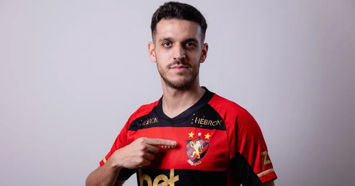 Sport anuncia a contratação do volante Lucas Kal, ex-São Paulo | Ge