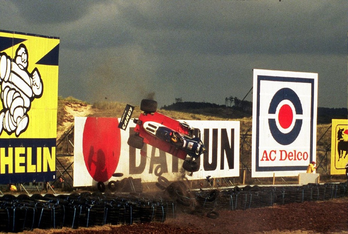 Acidente bizarro de Derek Daly marcou GP da Holanda vencido por Nelson ...