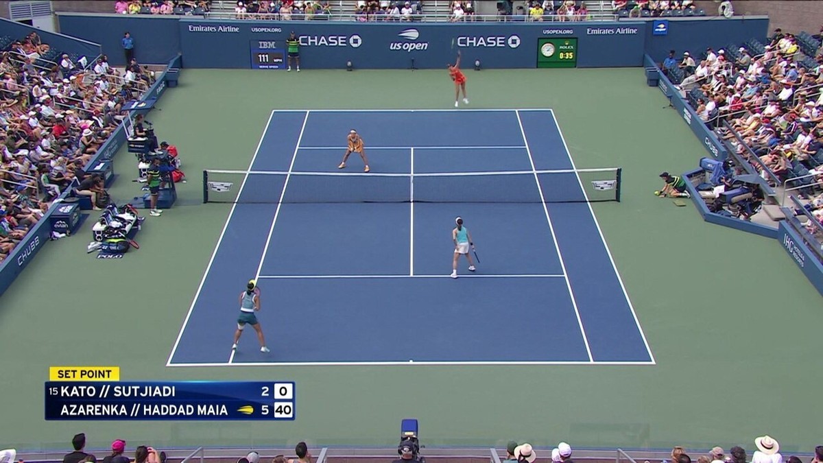 Bia Haddad e Azarenka vão às quartas de final no US Open | tênis | ge