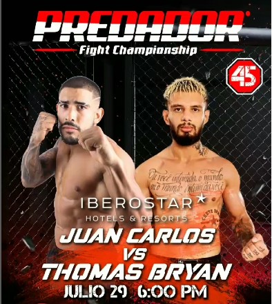 Thomas Bryan compete em evento de MMA 'Predador Fight Championship 45 ...