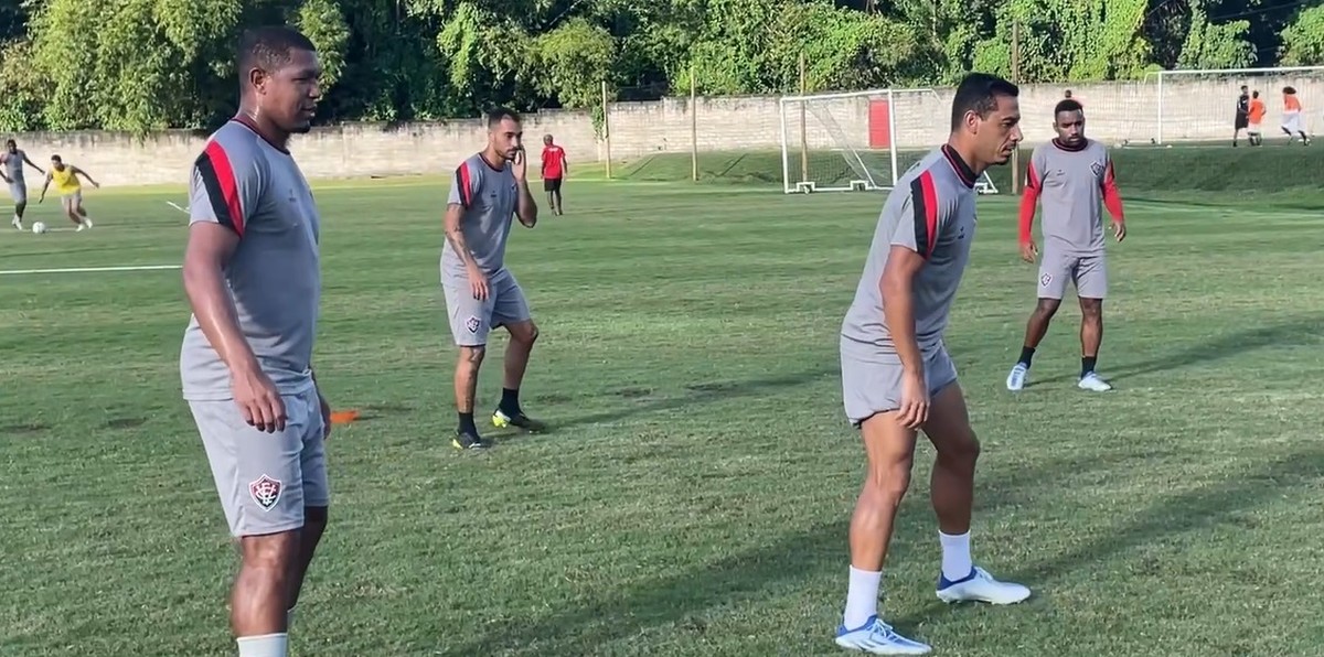 Com Rodrigão em campo, Vitória faz ajustes em treino para enfrentar o ...
