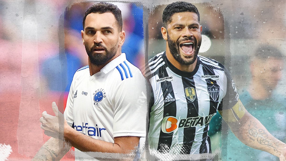 Cruzeiro x Atlético-MG: artilheiros recentes no Brasil, Gilberto e Hulk ...