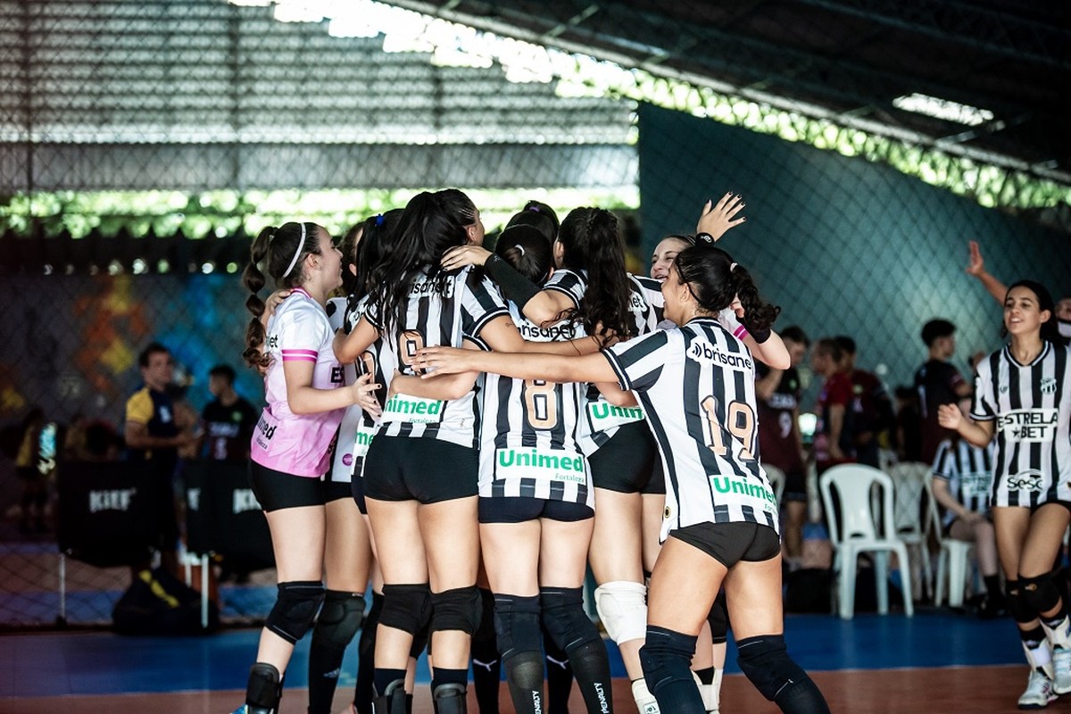 Vôlei: Ceará conquista 1º turno do Cearense Feminino Sub-19 | ceará | ge