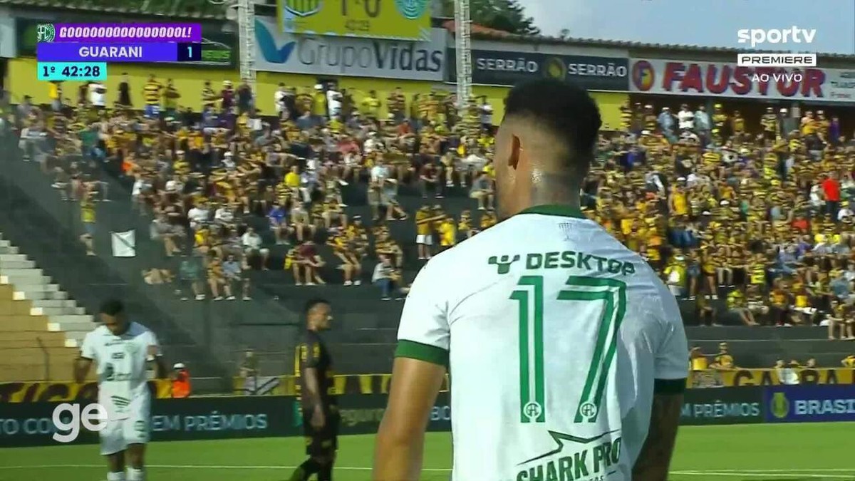 Caio Dantas faz 45% dos gols do Guarani na Série B e "preocupa" Pintado com desconforto ...