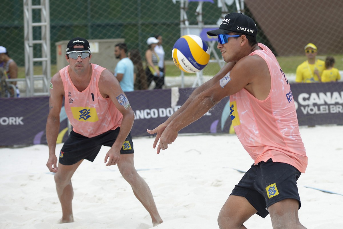 Vitor Felipe e Renato se veem em "nível excelente" para a etapa de ...