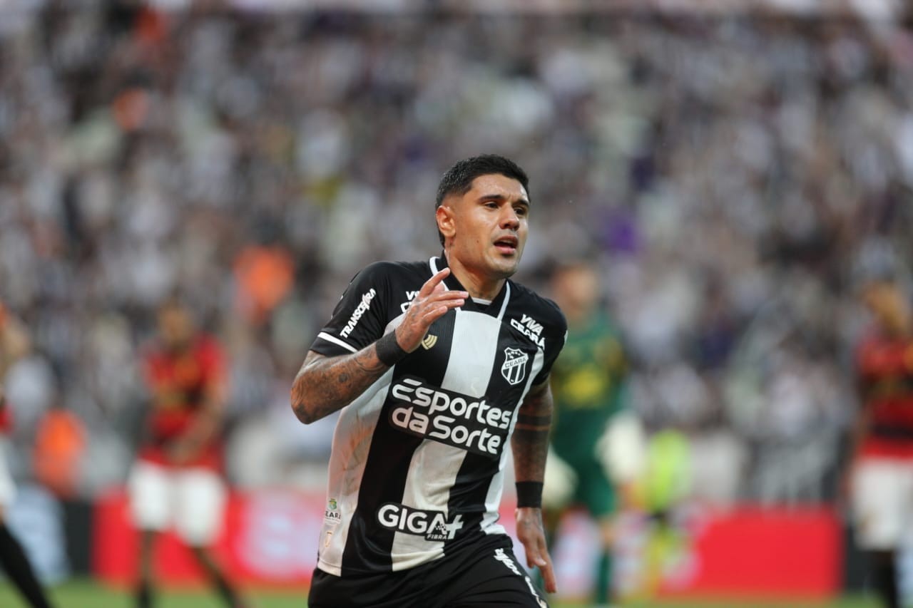 Atacante Galeano se despede do Ceará | Ge