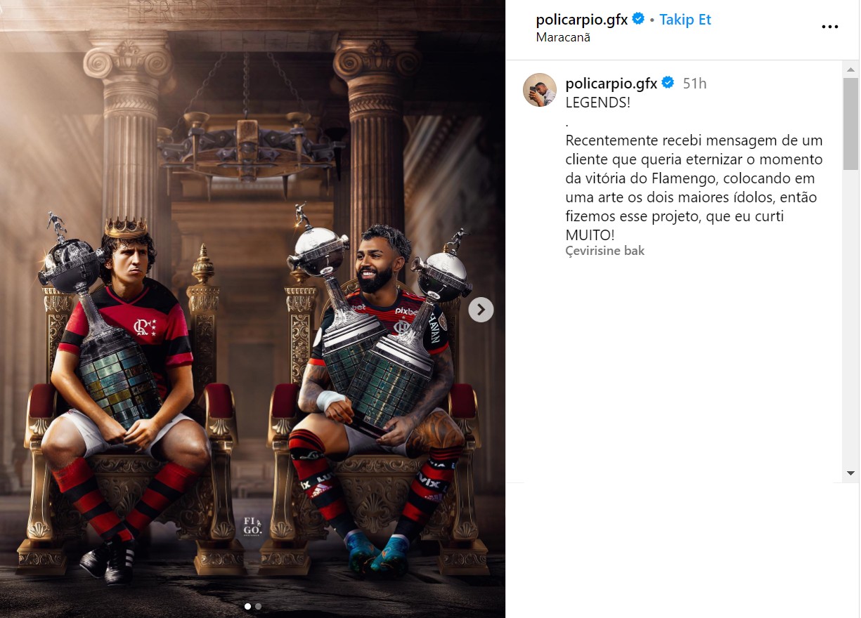 Entenda origem da arte em post de Gabigol em homenagem aos 128 anos do ...