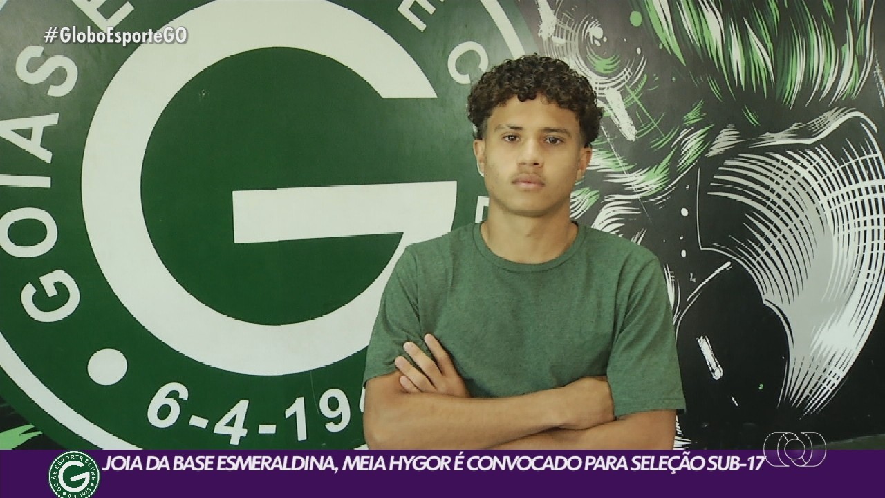 Conheça Hygor, meia do Goiás convocado para a seleção sub-17 | Ge