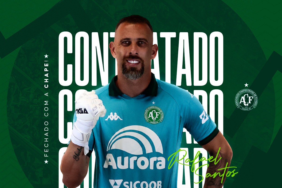 Chapecoense contrata o goleiro Rafael Santos | Ge