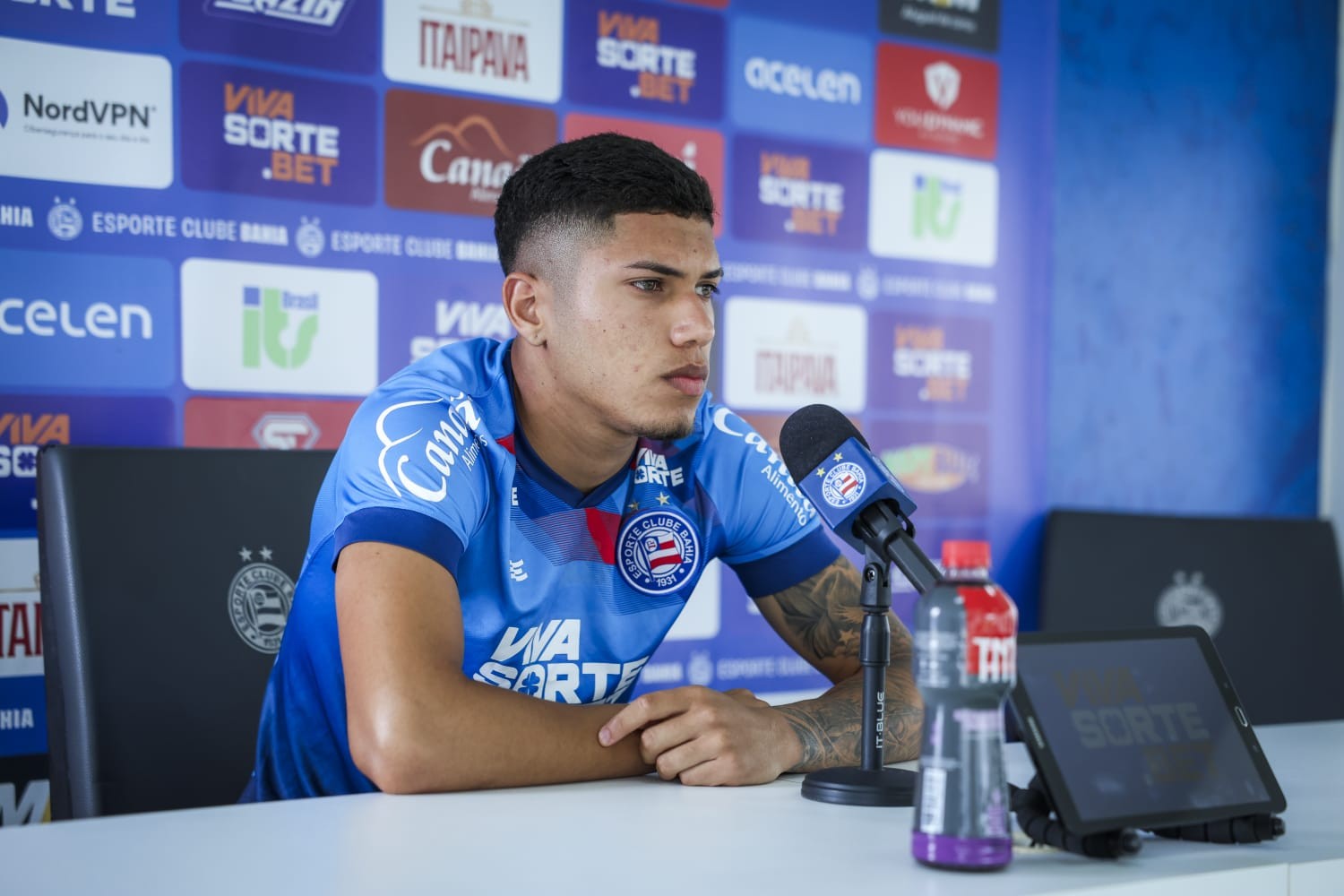 Novo lateral avalia chance de estreia pelo Bahia | Ge