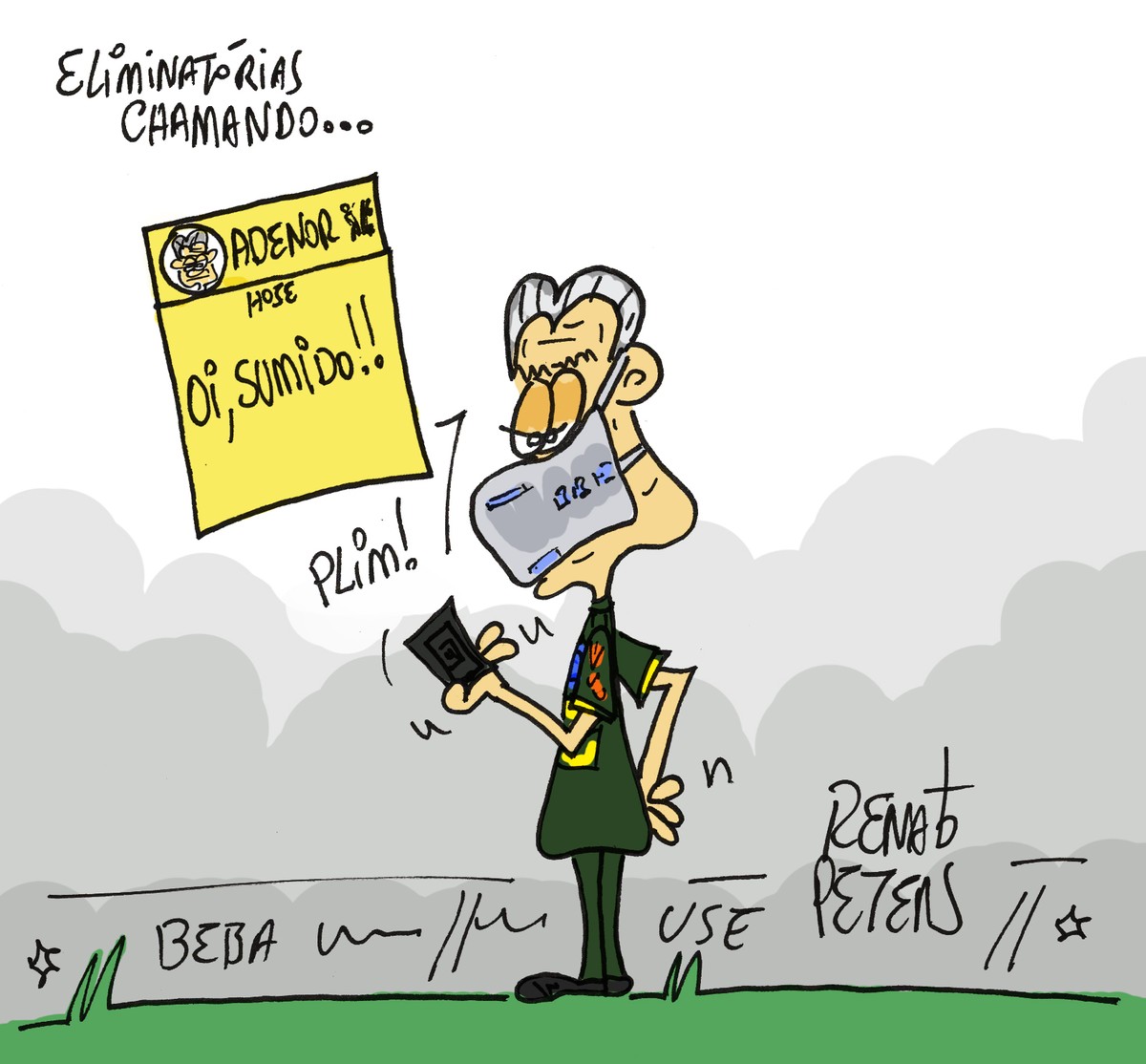 Oi, sumido! | Quatro Linhas | ge