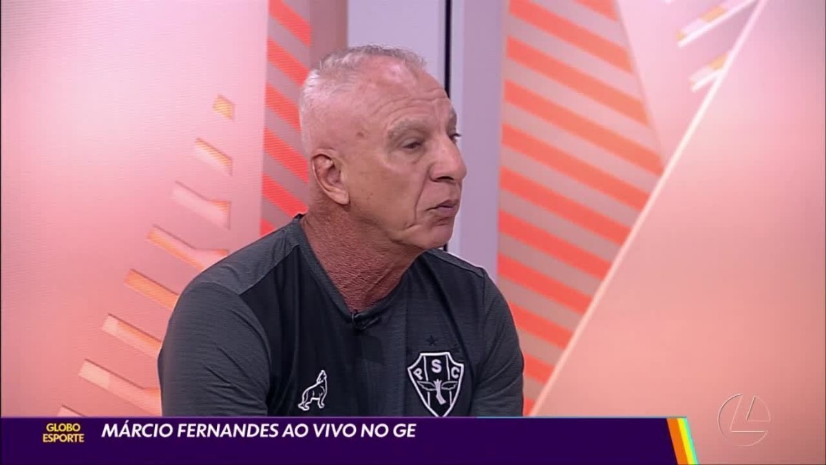 Márcio Fernandes explica motivo para Esli não ser titular e elogia faro de gol do atacante ...