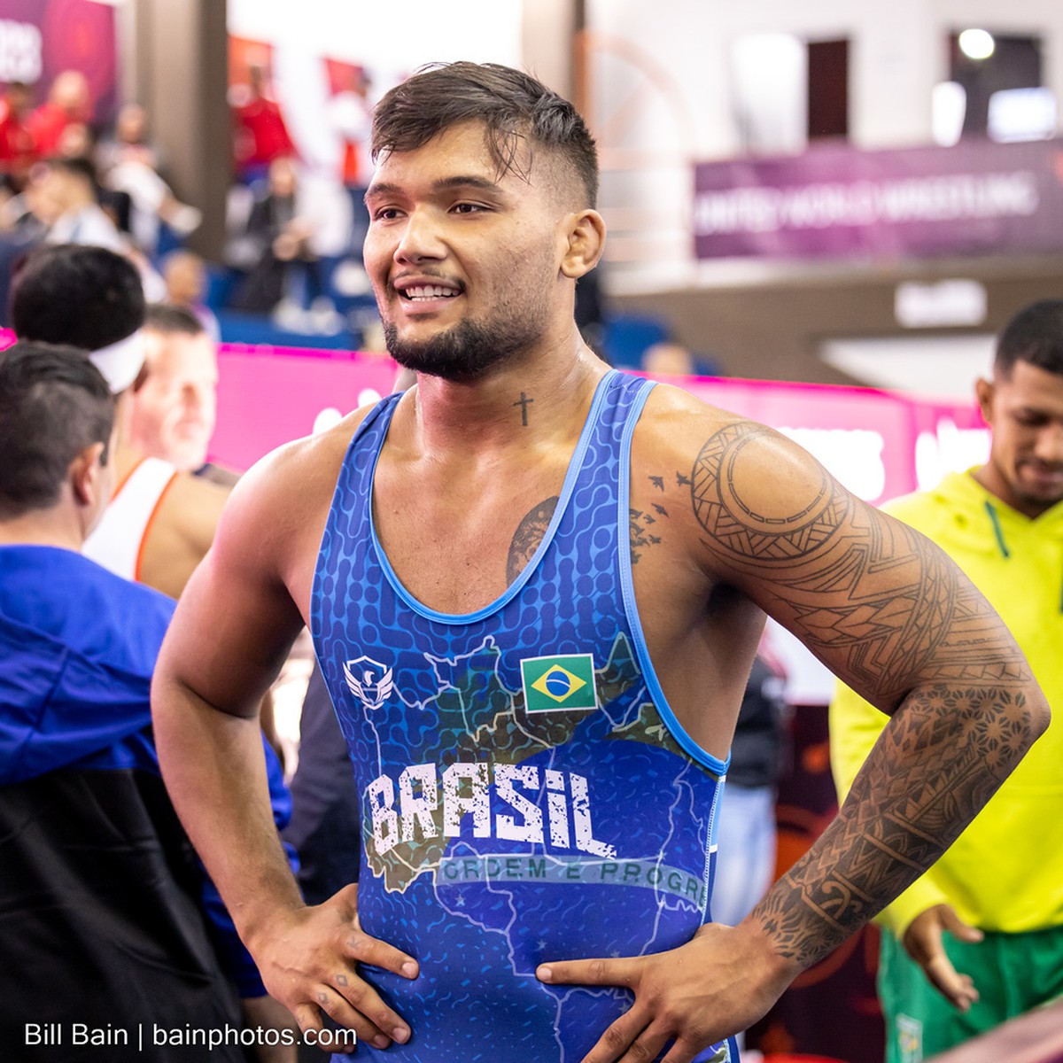 Bronze no Pan-Americano, cuiabano Igor Queiroz foca no Mundial Militar de Wrestling | mt | ge