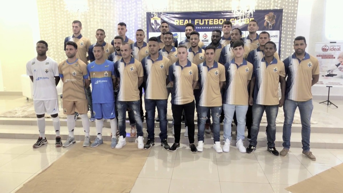 Real apresenta elenco e anuncia nova casa para 2019 | real-df | ge