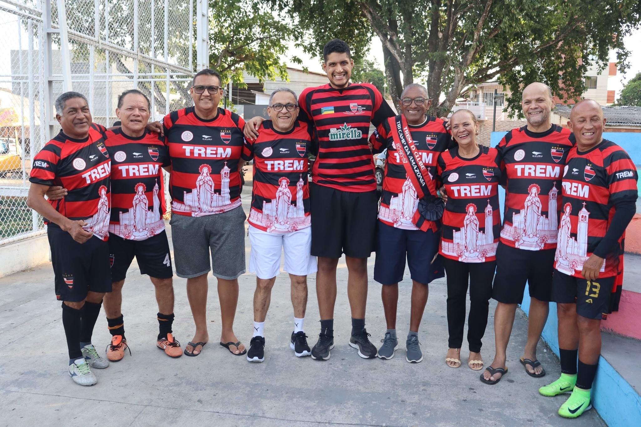 Trem celebra 35 anos do penta no Copão da Amazônia em reencontro ...