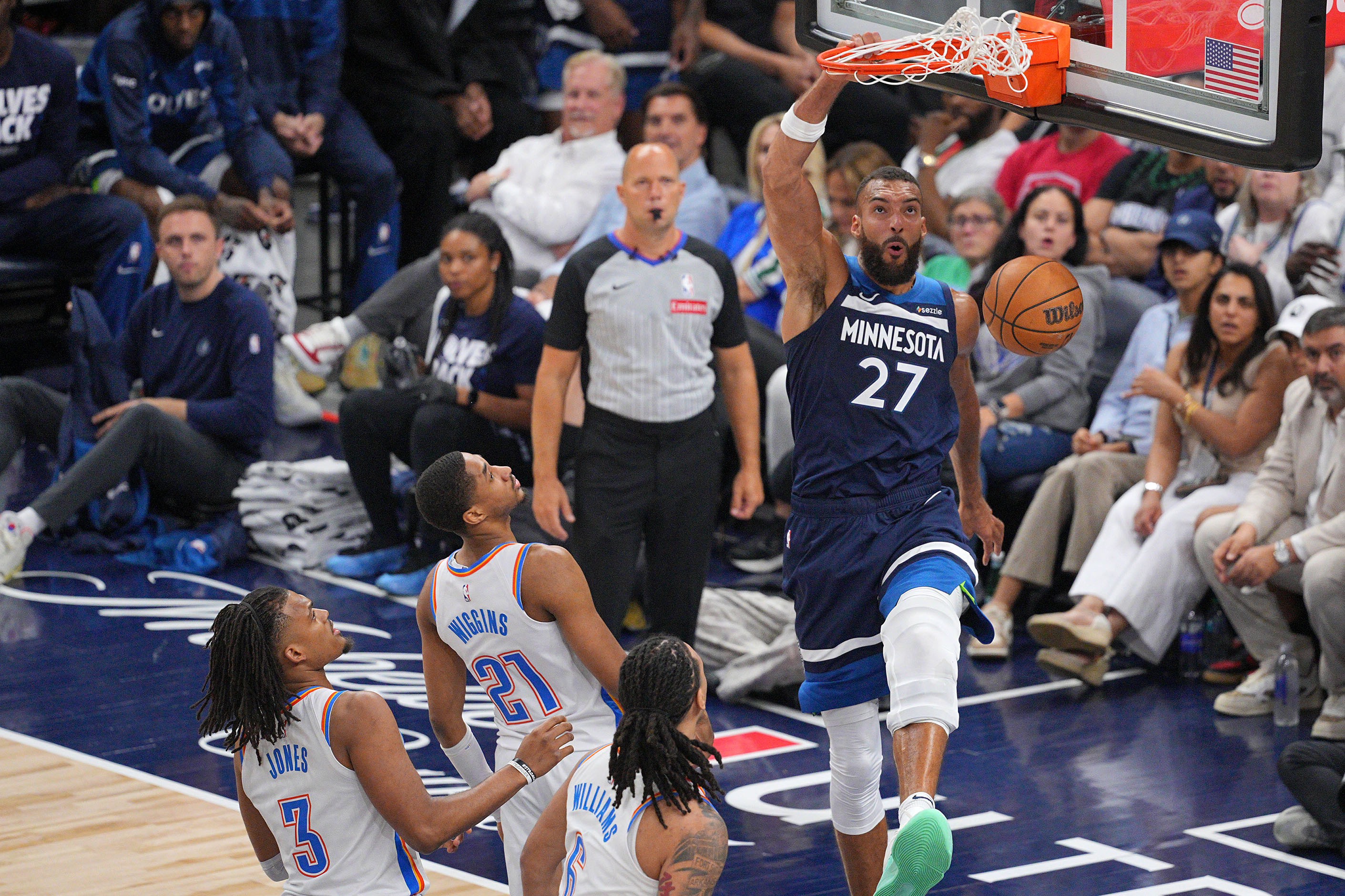 NBA: Wolves atropelam Oklahoma no jogo 3 | Ge