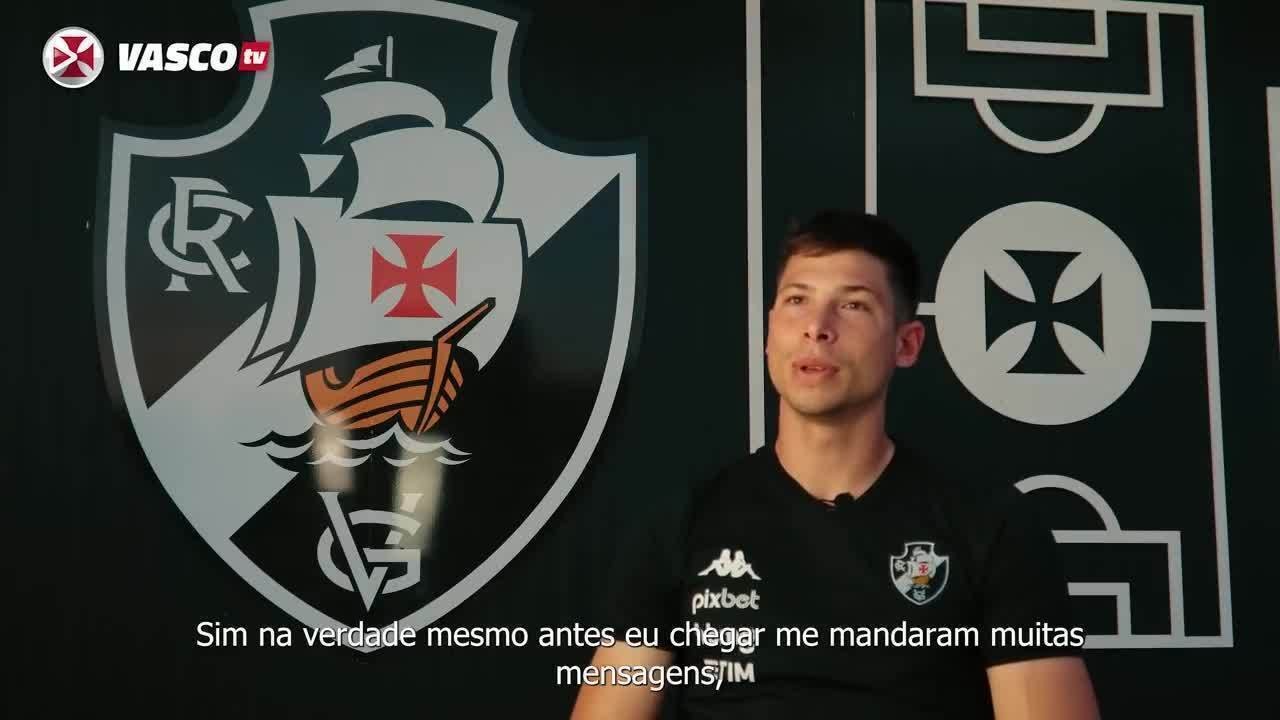 Capasso se impressiona com a torcida do Vasco: "Muito imponente" | Ge