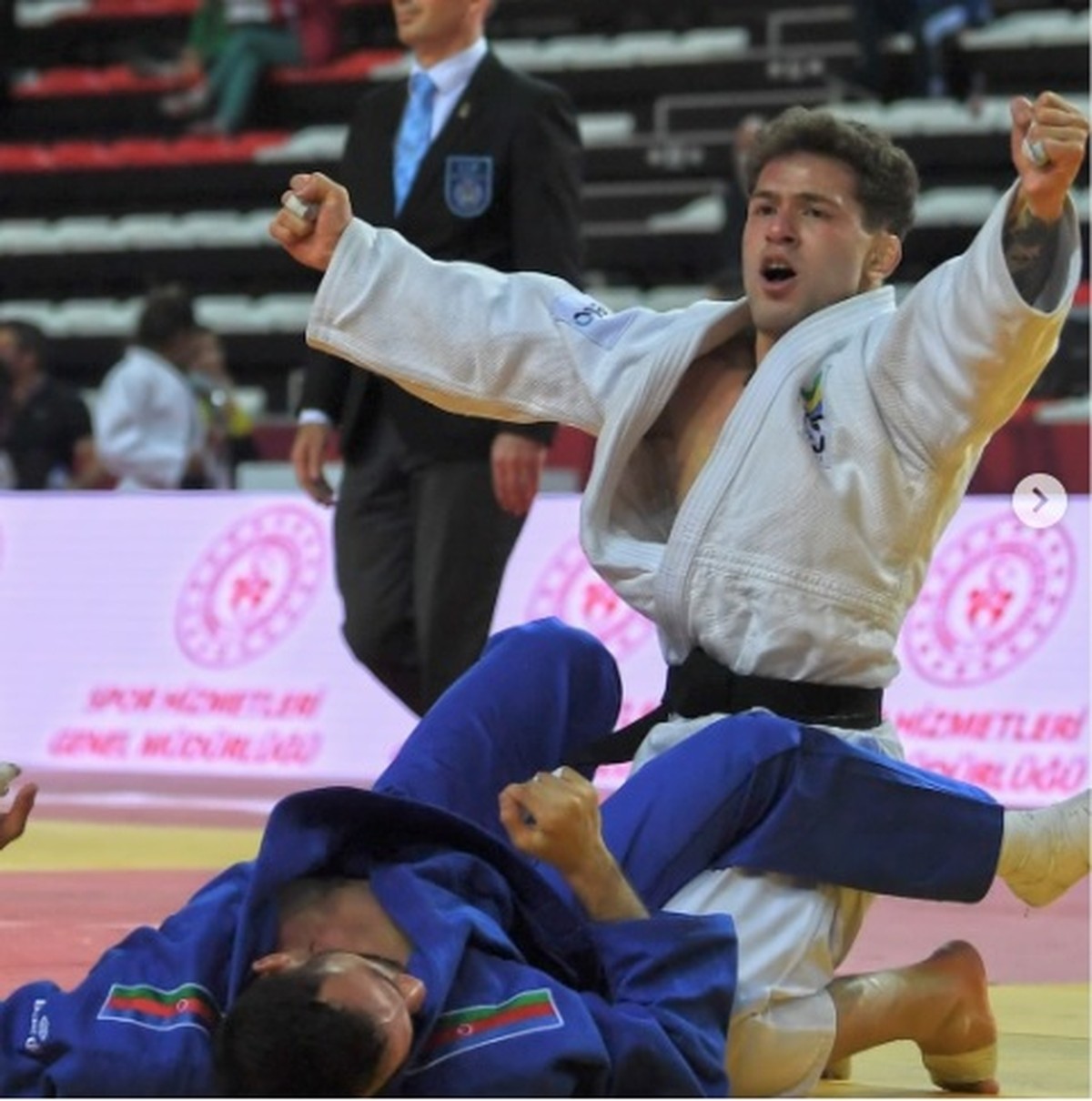 Willian Lima perde para francês e é eliminado do Mundial de judô | judô ...