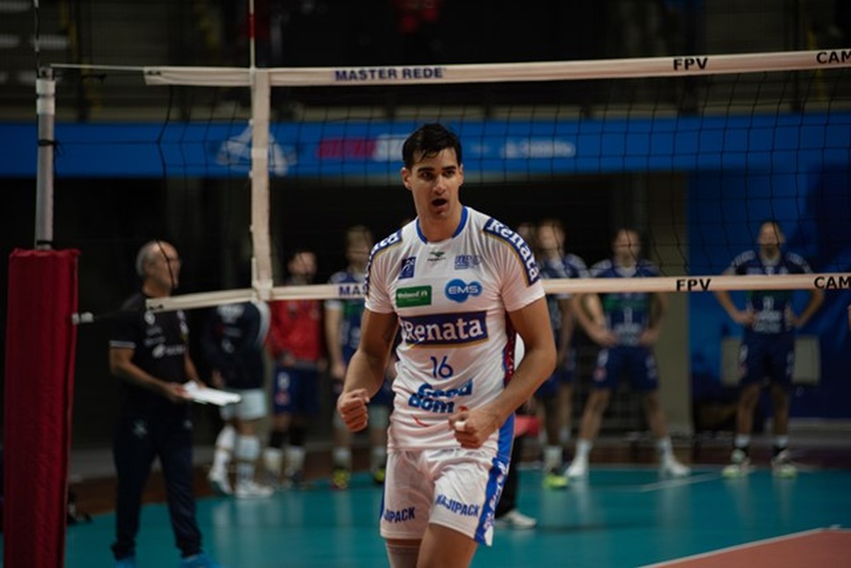 Campinas renova com central Felipe Brito para nova temporada | volei | ge