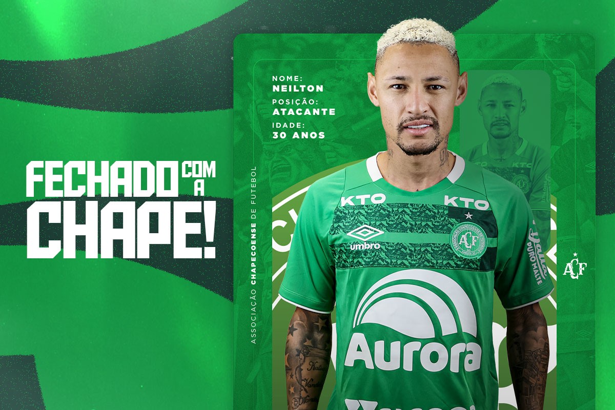 Chapecoense anuncia contratação do atacante Neilton | brasileirão série ...