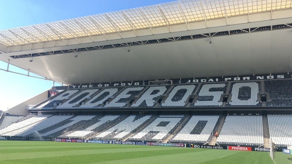 Torcida do Corinthians exibirá mosaico na Arena; veja a imagem