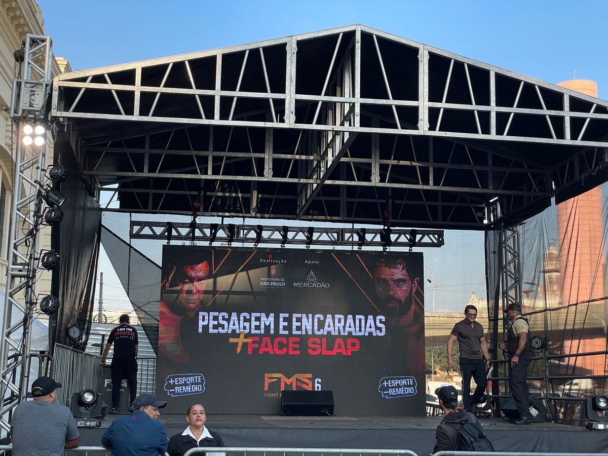 Popó x Duda Nagle: confira como foi a pesagem do FMS 6 | ge